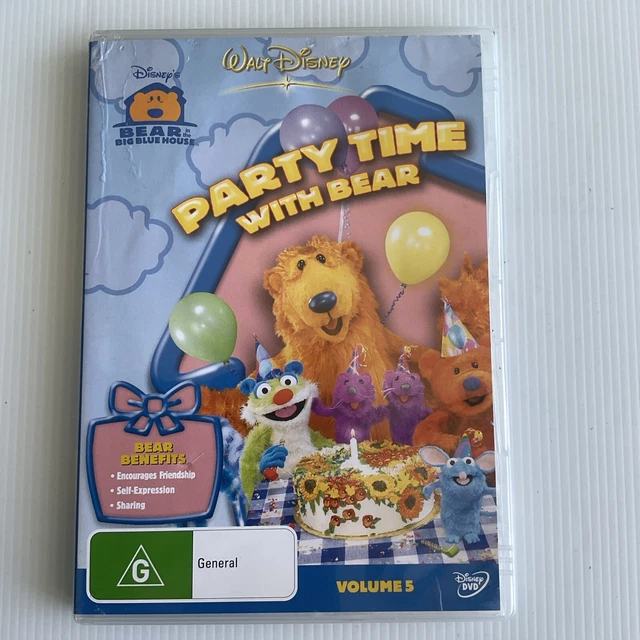 BEAR IN THE Big Blue House: Party Time With Bear [DVD] EUR 34,50 ...