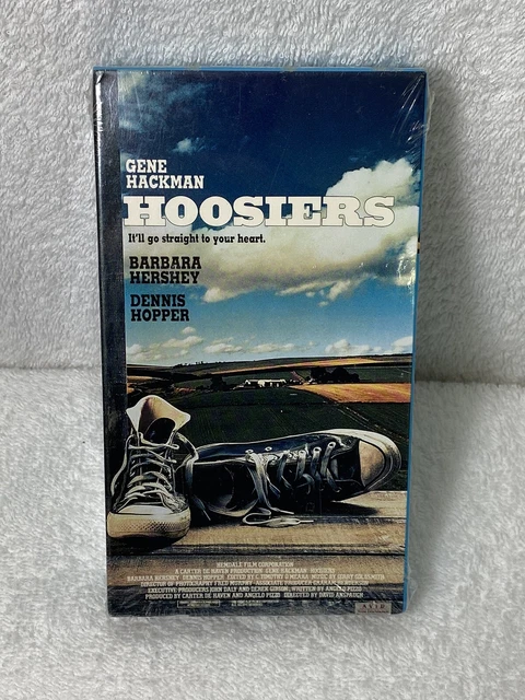 HOOSIERS VHS GENE Hackman Dennis Hopper 1986 Sports Movie-plastic ...