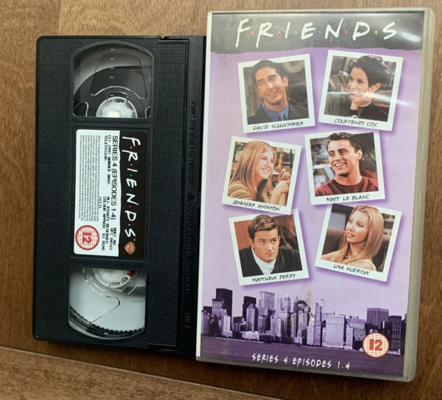 FRIENDS - SERIES 4 Episodes 5-8 VHS UK PAL £1.17 - PicClick UK