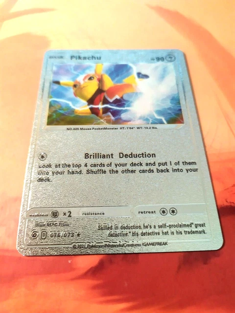 POKEMON SILVER CARD Carte Basic Pikachu Mint Hp 90 076/073 EUR 4,15 ...