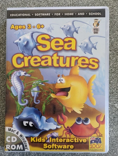SEA CREATURES - Australian Educational Software PC & MAC CD-ROM - Free ...