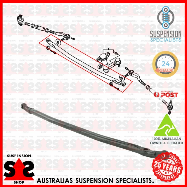 FRONT AXLE INNER Tie Rod Suit MITSUBISHI L200 Platform/Chassis (K6_T, K7_T) 3.0 EUR 88,78 ...