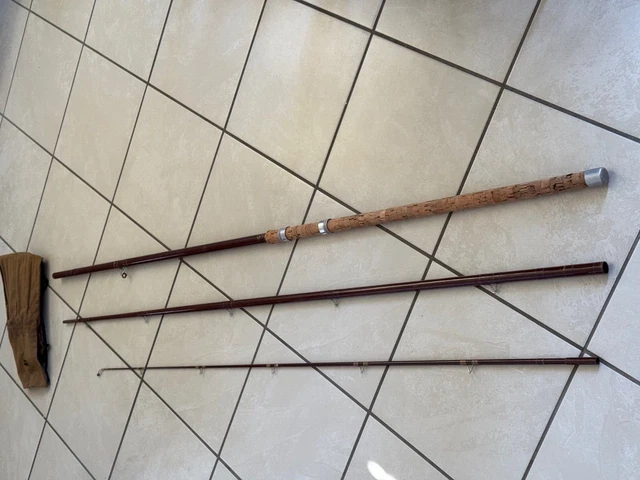 B. JAMES & Son CTM 14ft Hand Made Match Rod, Made in England 1960's ...