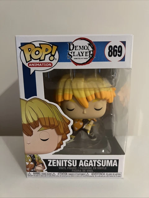 FUNKO POP! DEMON Slayer - Zenitsu Agatsuma 869 - Neu & OVP EUR 15,00 ...