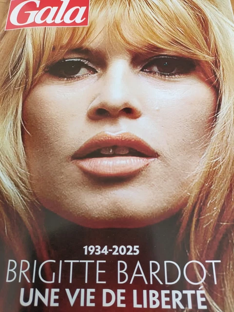 REVUE GALA - BRIGITTE BARDOT -1934/2025 une vie de liberté EUR 9,00 ...