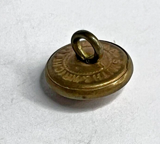 WW2 BRITISH INDIAN Army General Service Button 17 mm Smith Wright ...