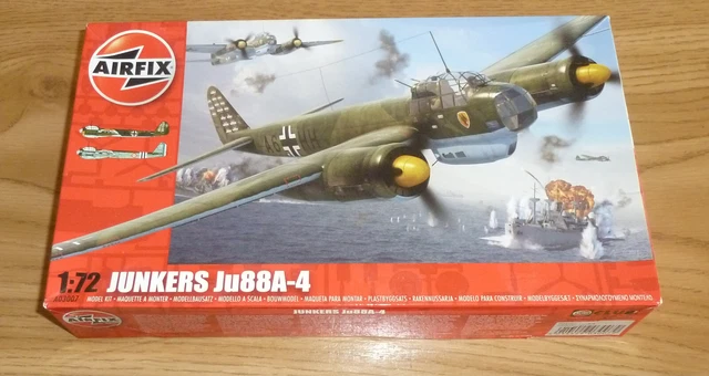 AIRFIX A03007 JUNKERS Ju 88A-4 1/72 Scale Model Kit - New EUR 34,67 ...