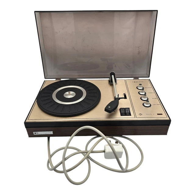 CAMBRIDGE PYE 1557 Record Player Turntable Integrated Speakers Volume ...