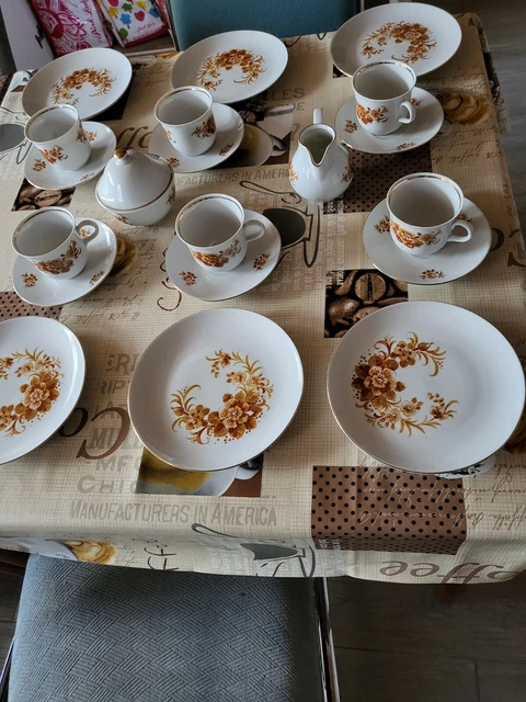 KAFFEESERVICE 20 TEILE, Graf von Henneberg Porzellan 1777, Eschenbach Porzellan EUR 20,00 ...