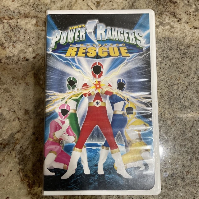POWER RANGERS LIGHTSPEED Rescue (VHS, 2000) EUR 4,51 - PicClick FR
