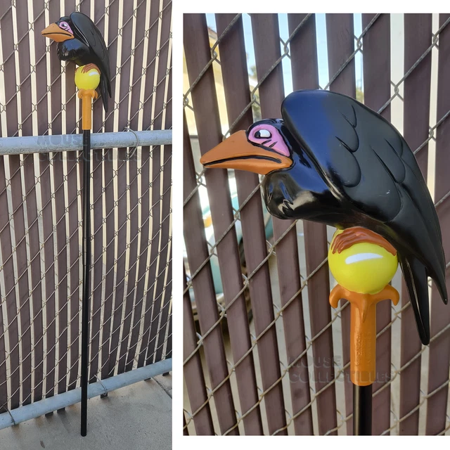 DISGUISE DISNEY SLEEPING Beauty Maleficent Staff Raven Diablo Costume ...
