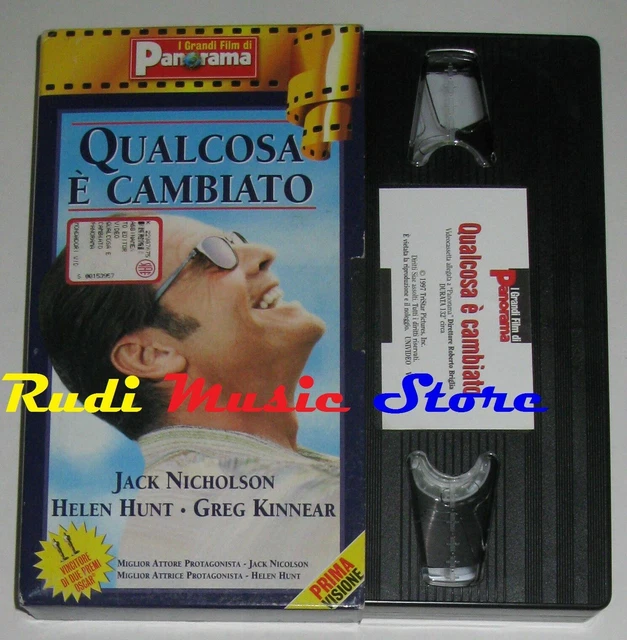 VHS MOVIE SOMETHING changed j. Nicholson PANORAMA CARDBOARD 1997 (FP3*) no dvd £4.06 - PicClick UK