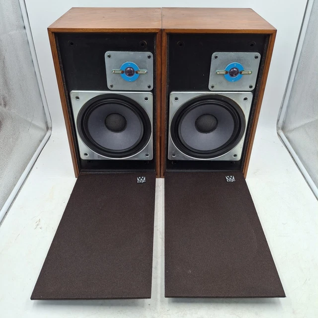 WHARFEDALE SHELTON XP2 Vintage Speakers 28W 6 Ohm Made in England Hi-Fi ...