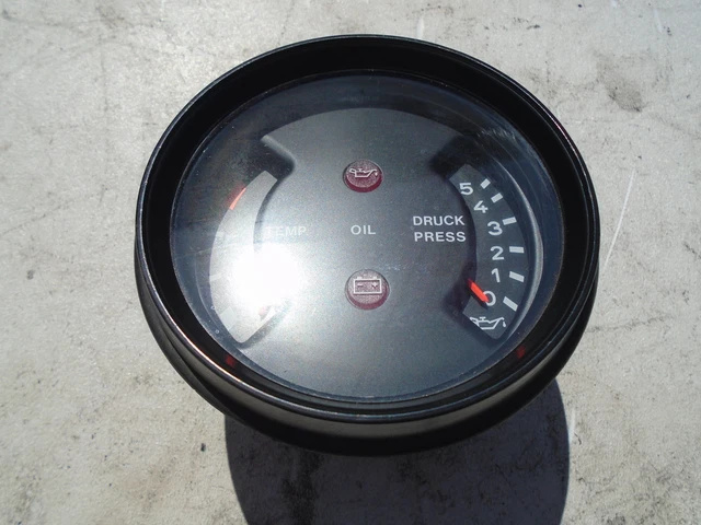 PORSCHE 911 SC Oil Temperature Pressure Gauge Temp Oil Druck Press ...