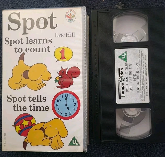 SPOT VHS - Spot Learns How To Count & Spot Tells The Time {4901} £84.99 ...