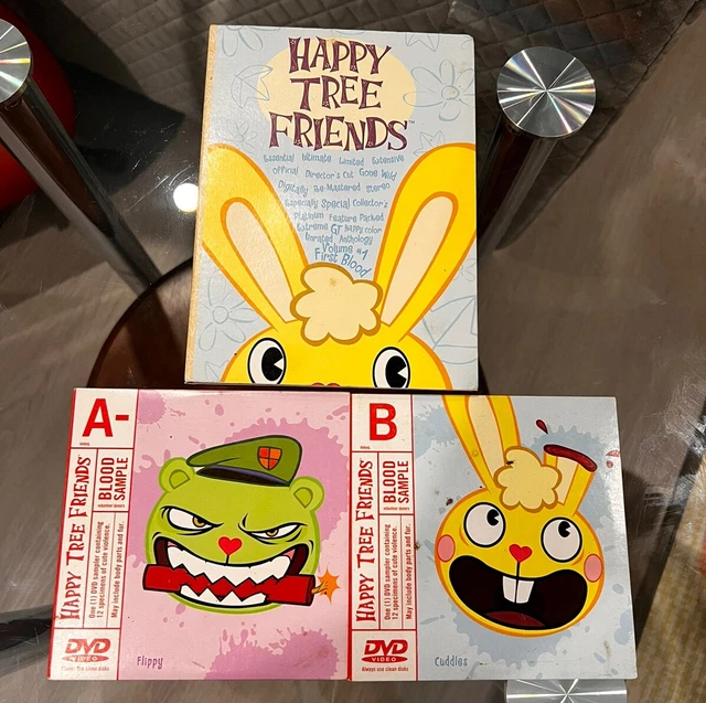 RARE HAPPY TREE Friends Blood Sample A- & B & First Blood DVD 2004 ...