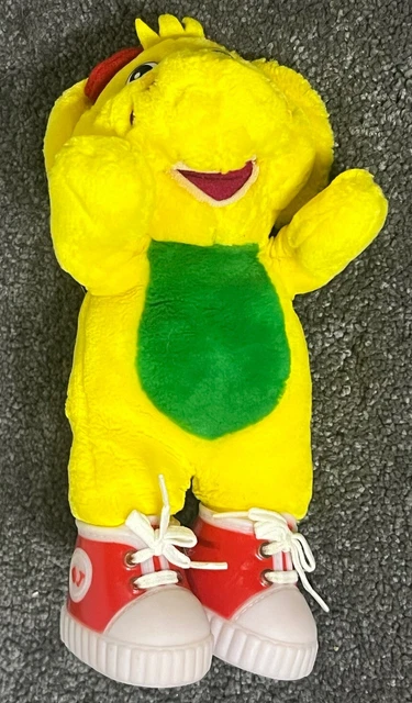 VINTAGE BARNEY BJ Yellow Dinosaur 1994 Lyons Group Stuffed Animal Plush ...