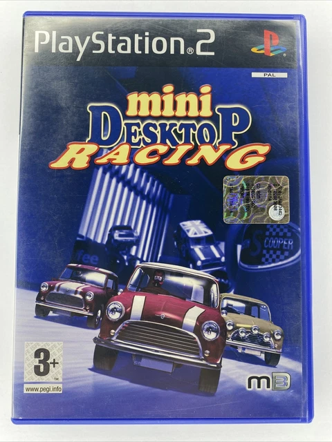 MINI DESKTOP RACING PS2 sony PLAYSTATION 2 Jeu Vidéo Complet Italien ...