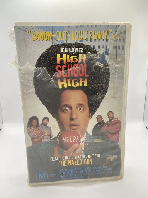 HIGH SCHOOL HIGH VHS Movie Video Cassette Tape £3.08 - PicClick UK