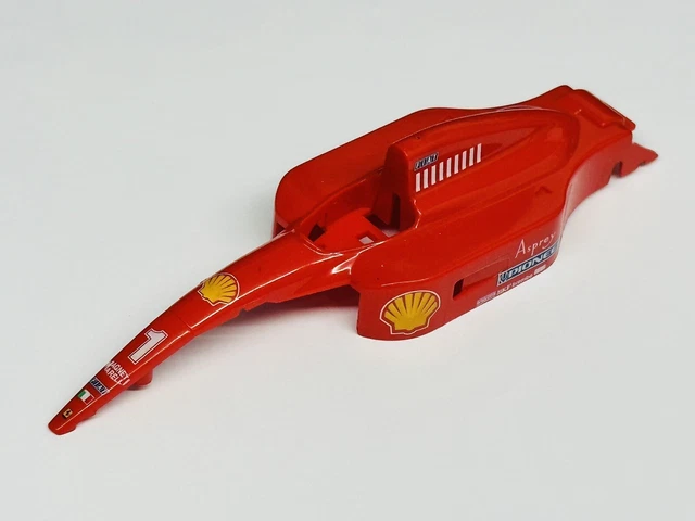 SCALEXTRIC RARE VINTAGE Ferrari 643 F1 Car No1 shell Red L7165 (Asprey ...