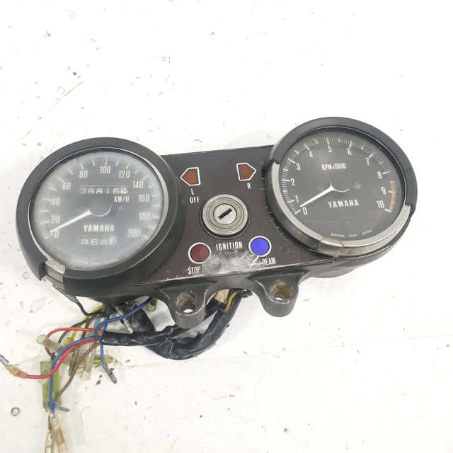YAMAHA RD 350 351 Cockpit Compteur de Vitesse Tachymètre Instruments ...