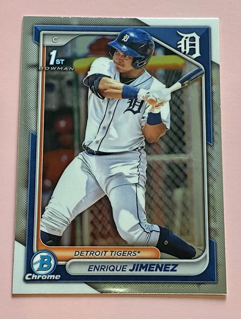 ENRIQUE JIMENEZ 2024 Bowman Chrome Baseball 1ère RC #BCP-31 Rookie ...