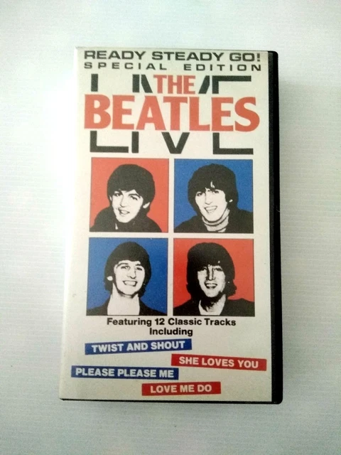 VHS THE BEATLES Live - Ready Steady Go! Special Edition PMI 1985 Recorded 1964 EUR 4,90 ...