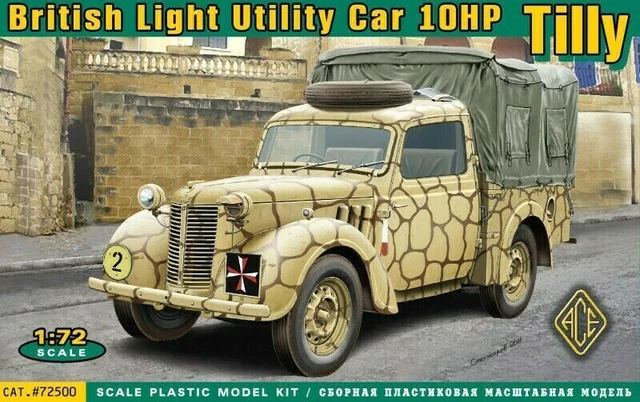 1/72 WW2 VEHICLE : Light Utility Car 10HP Tilly [UK] #72500 : ACE $19. ...