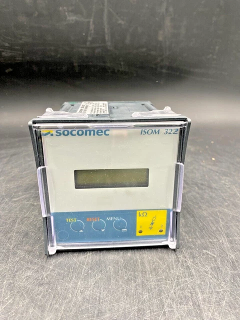 SOCOMEC ISOM 322 Isom Amd322 Insulation Monitoring Device £429.87 ...