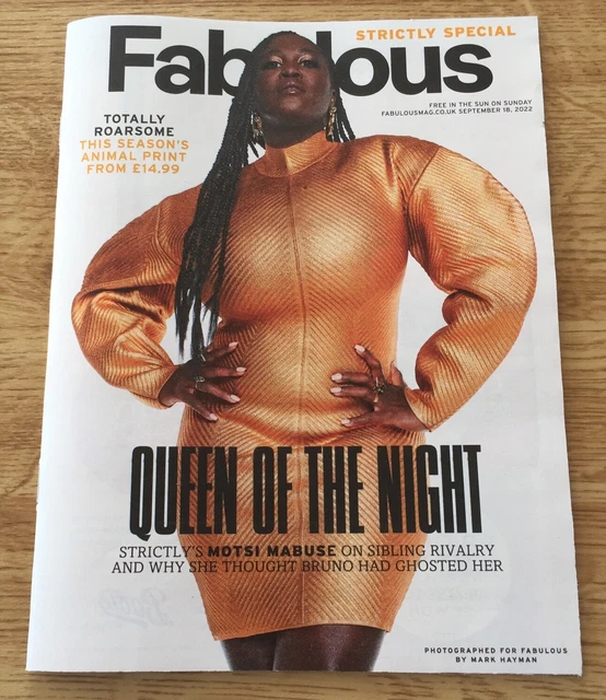 ** THE SUN - Fabulous Magazine (18/09/2022) - MOTSI MABUSE - Free UK ...