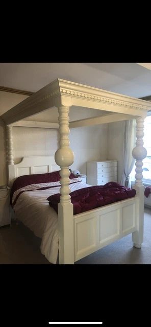FOUR POSTER BED £450.00 - PicClick UK