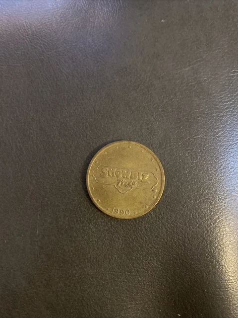 SHOWBIZ PIZZA CHUCK E. Cheese's 1990 Arcade Game Token 24mm £6.96 ...