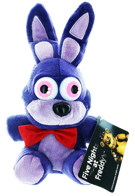 FIVE NIGHTS AT Freddy's 10" Bonnie Purple Rabbit Plush with Plastic ...