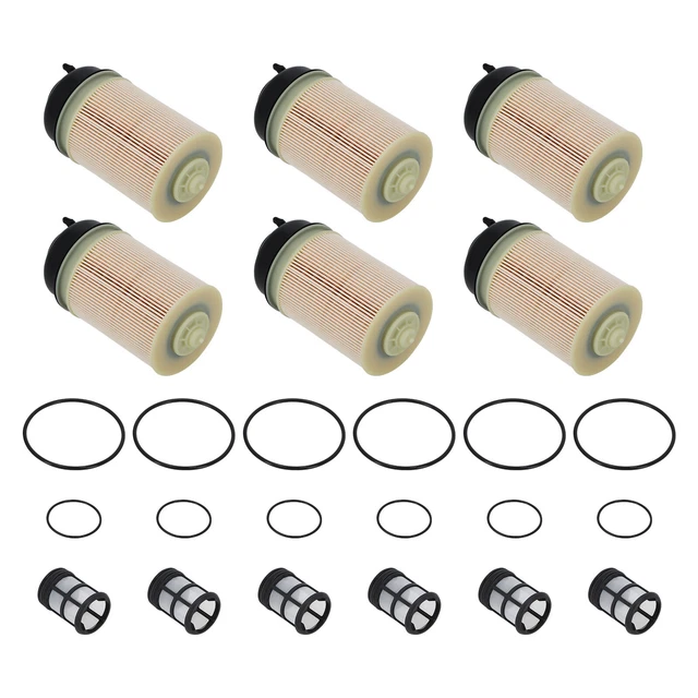 DIESEL FUEL FILTER Insert Set 6Pcs for DDE Gen 5 Engine for A4720921705 ...