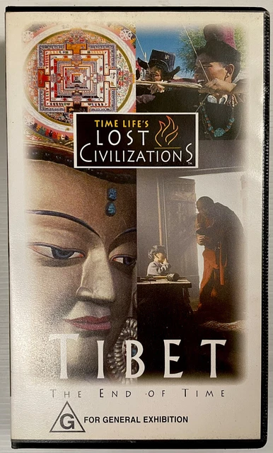 TIBET LOST CIVILIZATIONS VHS Video Cassette Tape Small Box PAL PG 1989 ...