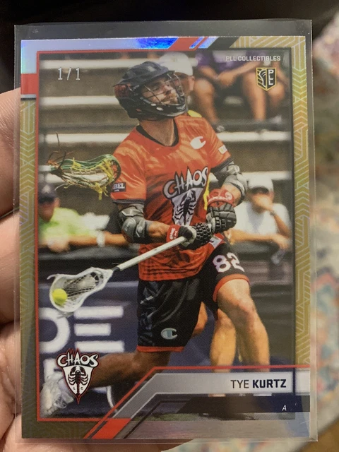 1/1 TYE KURTZ RC 2023 PLL instantané feuille d'or parallèle SSP #44 ...