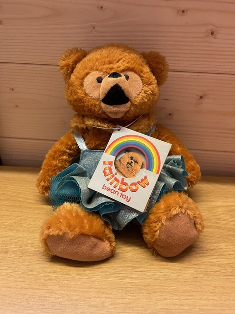 BUNGLE RAINBOW SOFT toy In Blue Dress With Tags RARE £12.00 - PicClick UK
