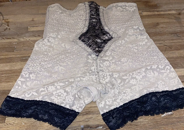 RAGO STYLE 6207 High Waist Leg Shaper Extra Firm Shaping Beige/ Black ...