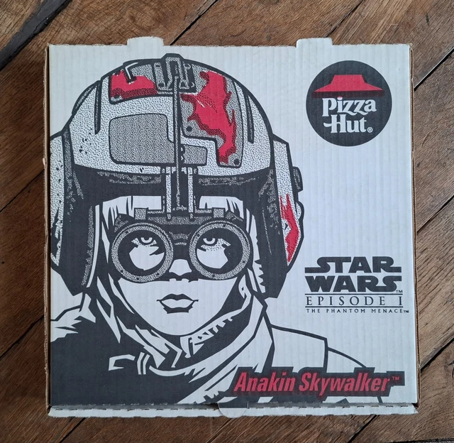 STAR WARS EPISODE 1 PIZZA HUT Boite Box unused neuve Anakin usa 1999 ...