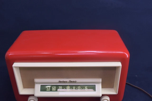 VINTAGE NORTHERN ELECTRIC Tube Radio Model 5400- Restored $99.99 ...