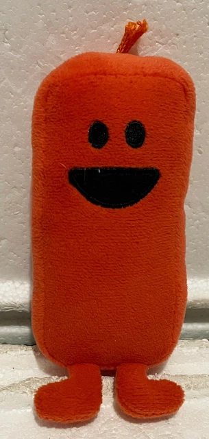 CBEEBIES MISTER MAKER I AM A RECTANGLE Red Shape Soft Plush Toy 7-8 ...