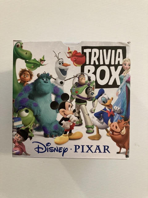 DISNEY PIXAR TRIVIA Box Trivia Quiz Game EUR 17,44 - PicClick FR