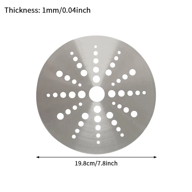 HEAT DIFFUSER PLATE With Holes Home Induction Cooker Stewpot Casserole ...