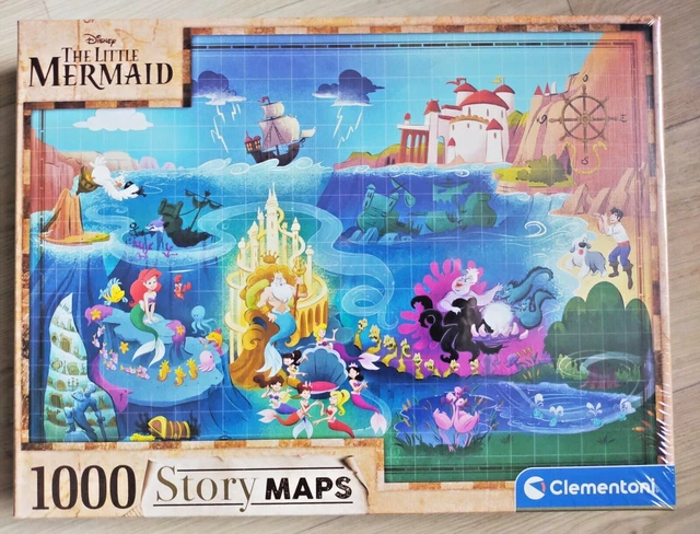 DISNEY PUZZLE STORY Maps, The little Mermaid Puzzle, neu/Ovp EUR 8,99 ...