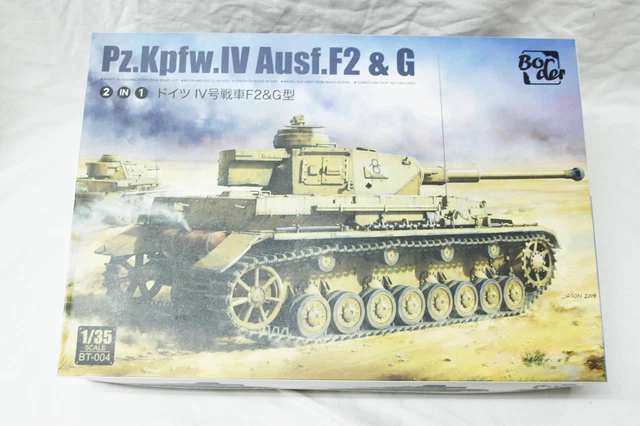 1:35 MODELLBAUSATZ BORDER Model BT-004 Panzer IV Ausf. F2 & G ...
