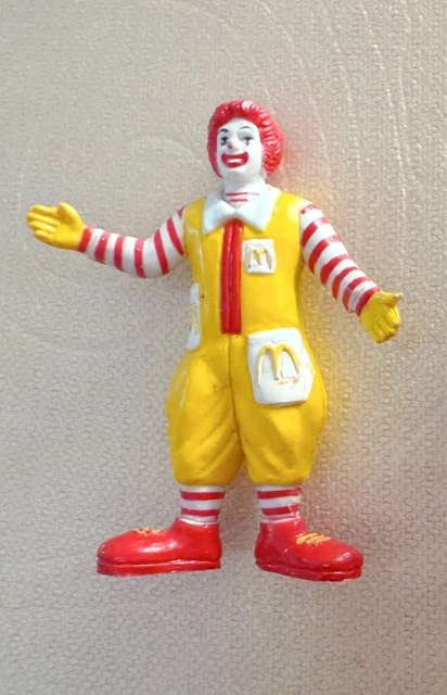 MCDONALDS HAPPY MEAL Vintage Toy 1985 Collectable Figure - Ronald ...