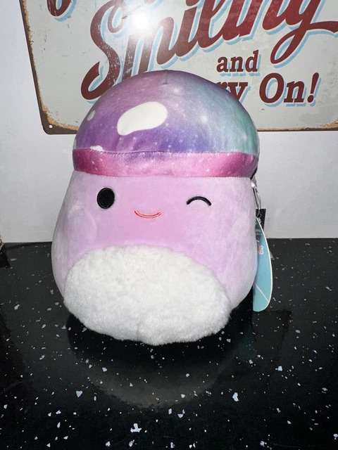 SQUISHMALLOW MINYA THE Mushroom 7.5” toadstool purple soft Plush toy ...