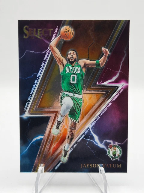 JAYSON TATUM 2023-24 Panini Select Basketball Thunder Lane #14 Boston Celtics EUR 5,60 - PicClick IT