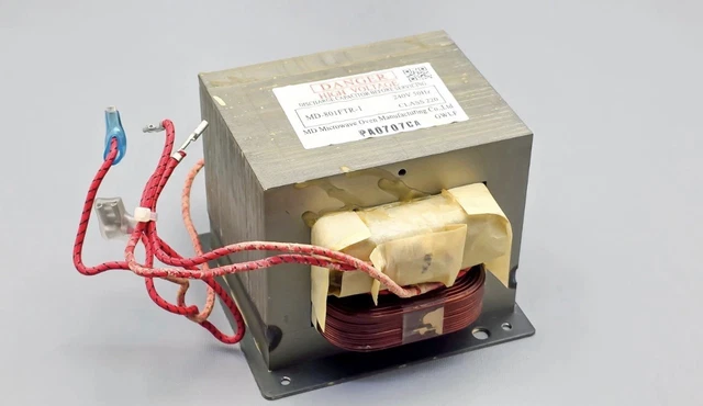 MD-801FTR-1 MICROWAVE HIGH Voltage Transformer 220-240V Power Supply ...