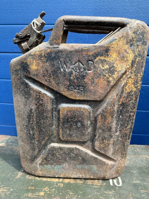 ORIGINAL WW2 BRITISH Army WD Marked Jerry Can - Rare Maker £40.00 ...